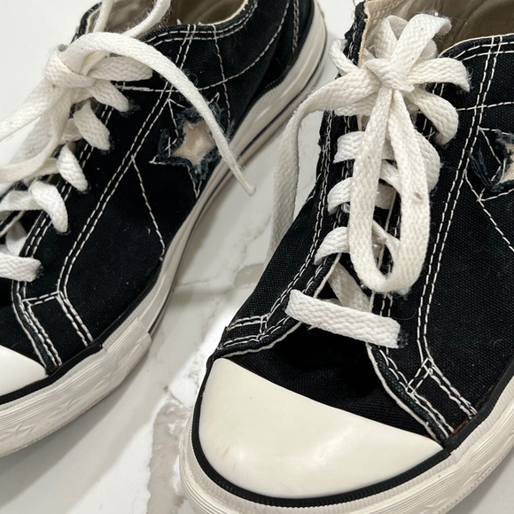 Converse | Shoes | Rare Find Star Chuck Taylor Converse Tennis Shoes ...